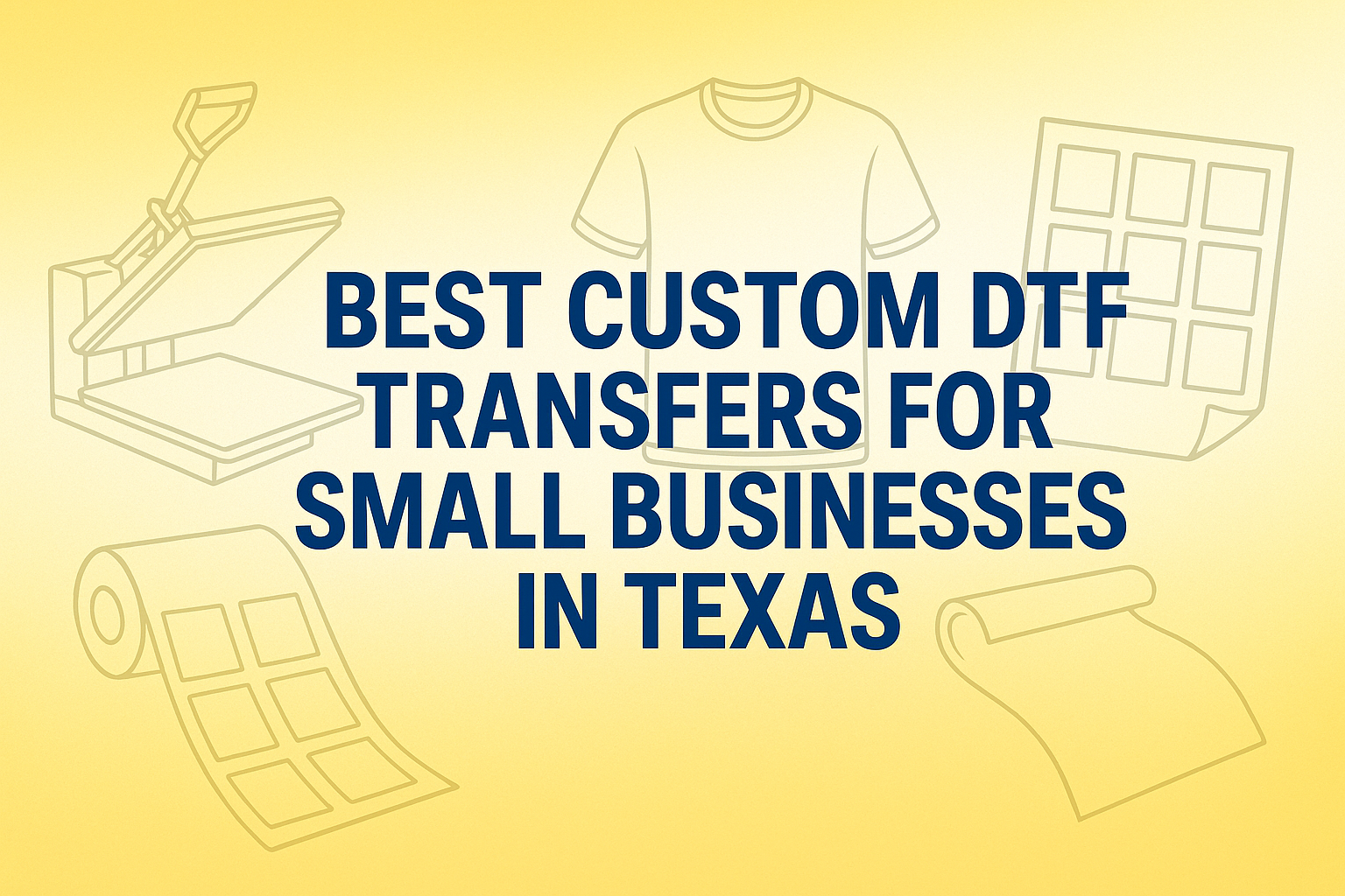 Best Custom DTF Transfers for Small Businesses in Texas – Express DTF ...