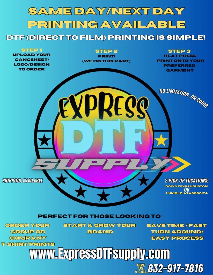 DTF Gang Sheets: 22" x 120"+ | Same/Next Day Shipping | Build Your Own Gang Sheet 22" All Sizes ...